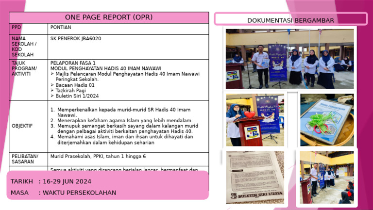 Opr Hadis Fasa 1 | PDF