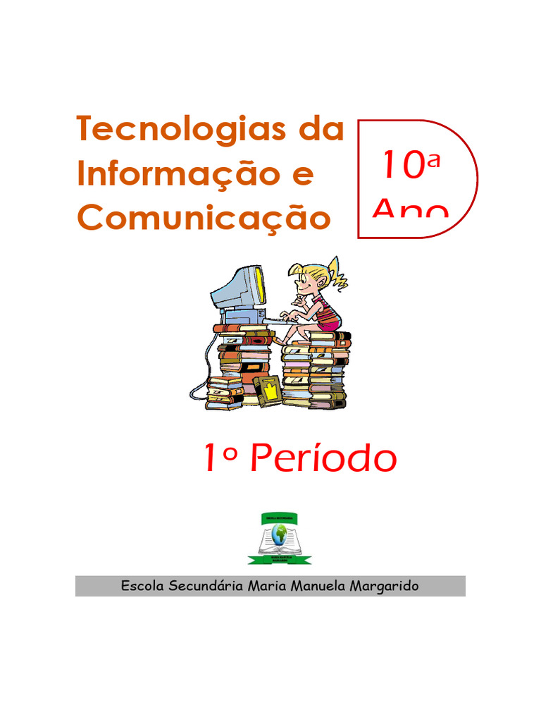 Manual TIC 1º Periodo | PDF | Entrada/Saída | Armazenamento de dados de ...