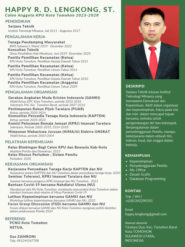 CV Happy Lengkong Nu Kpu | PDF