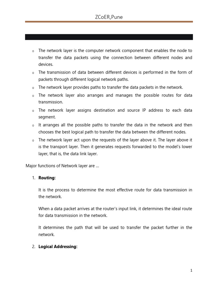 Unit 3-2 | PDF | I Pv6 | Computer Network