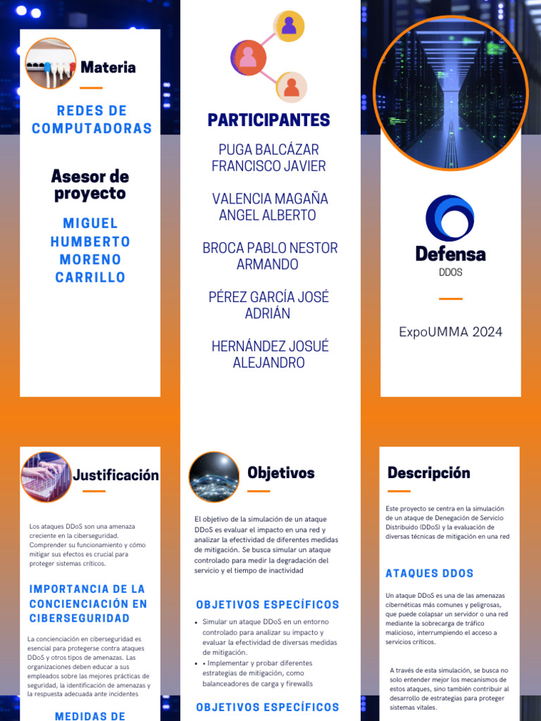 Triptico Ddos - 20241102 - 104128 - 0000 | PDF | La seguridad informática | Seguridad