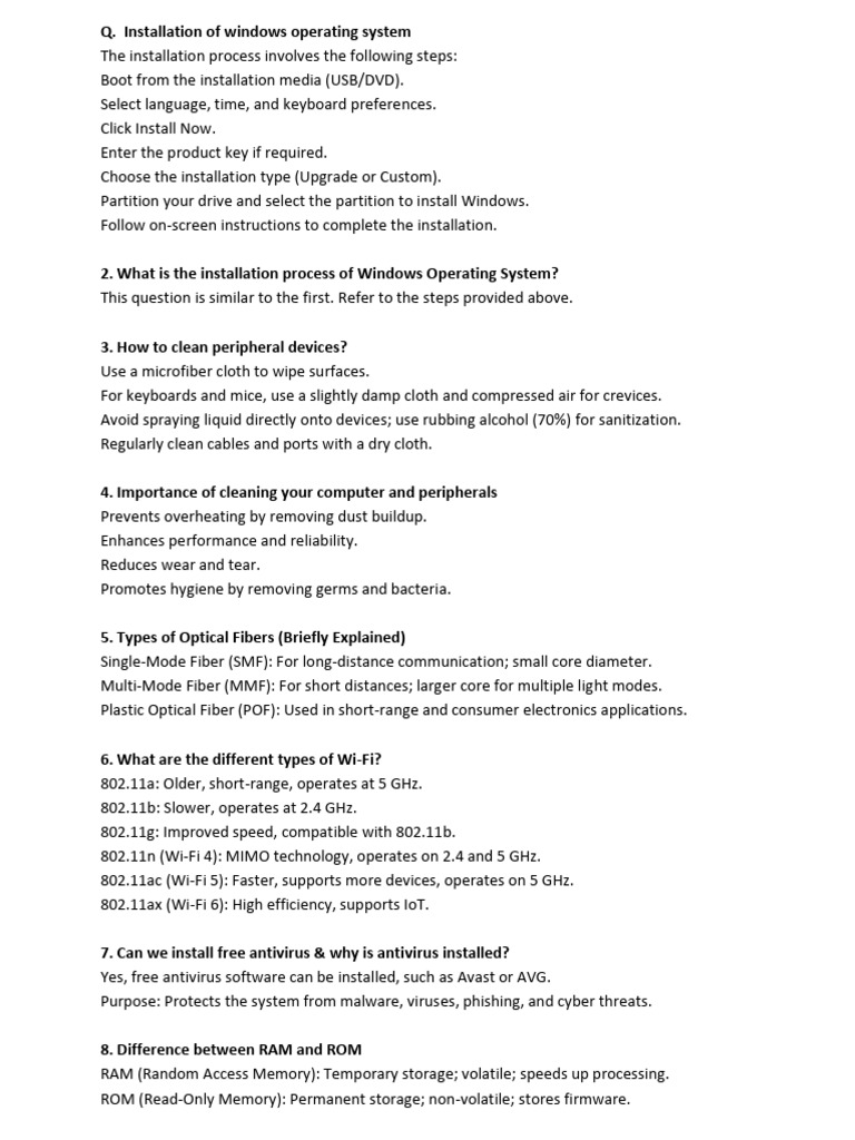 WPC Exam | PDF | Computer Hardware | Computer Data Storage