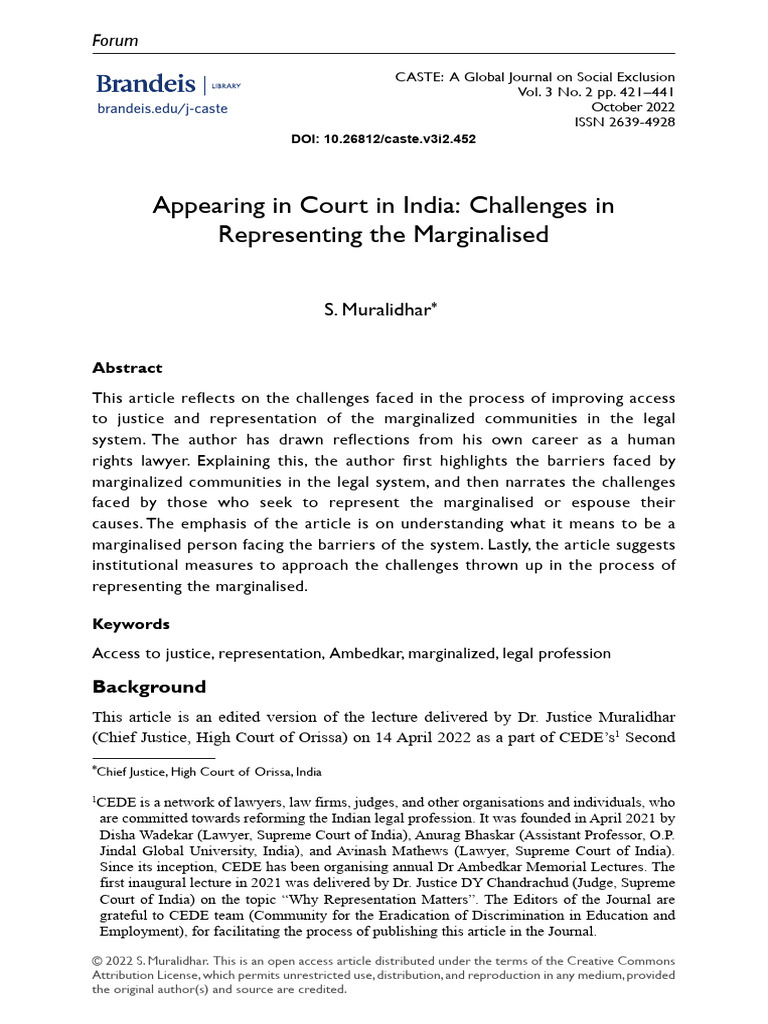 document | PDF | Legal Aid | Detention (Imprisonment)