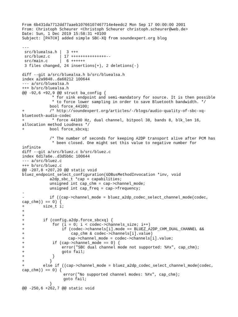 0001 Added Simple SBC XQ From Soundexpert Org Blog | PDF | Computer ...