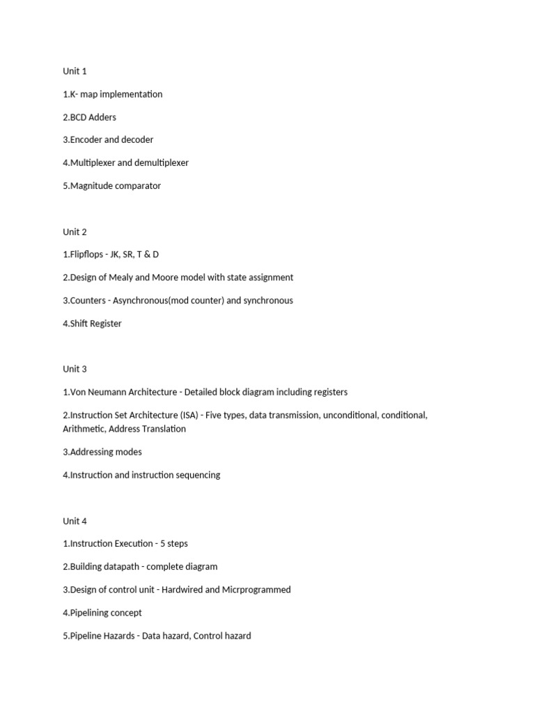 DPCO Important Questions | PDF