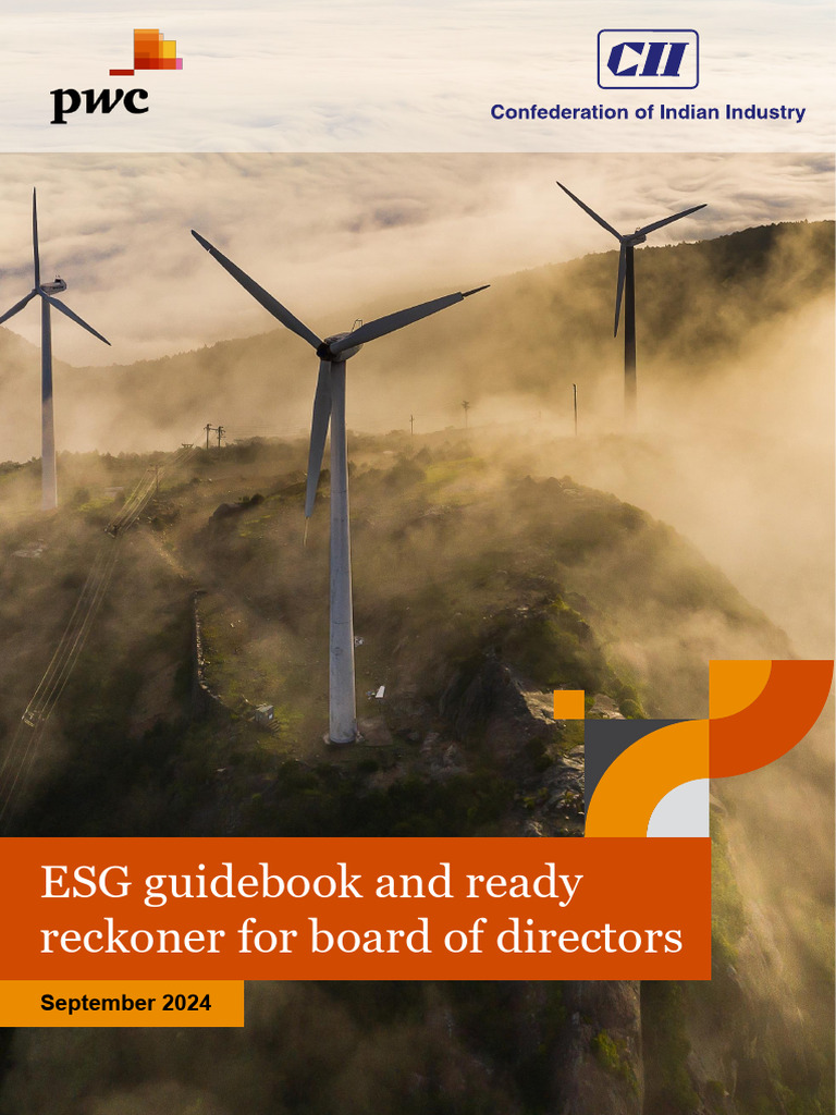 Esg Guidebook and Ready Reckoner For Board of Directors | PDF | United ...