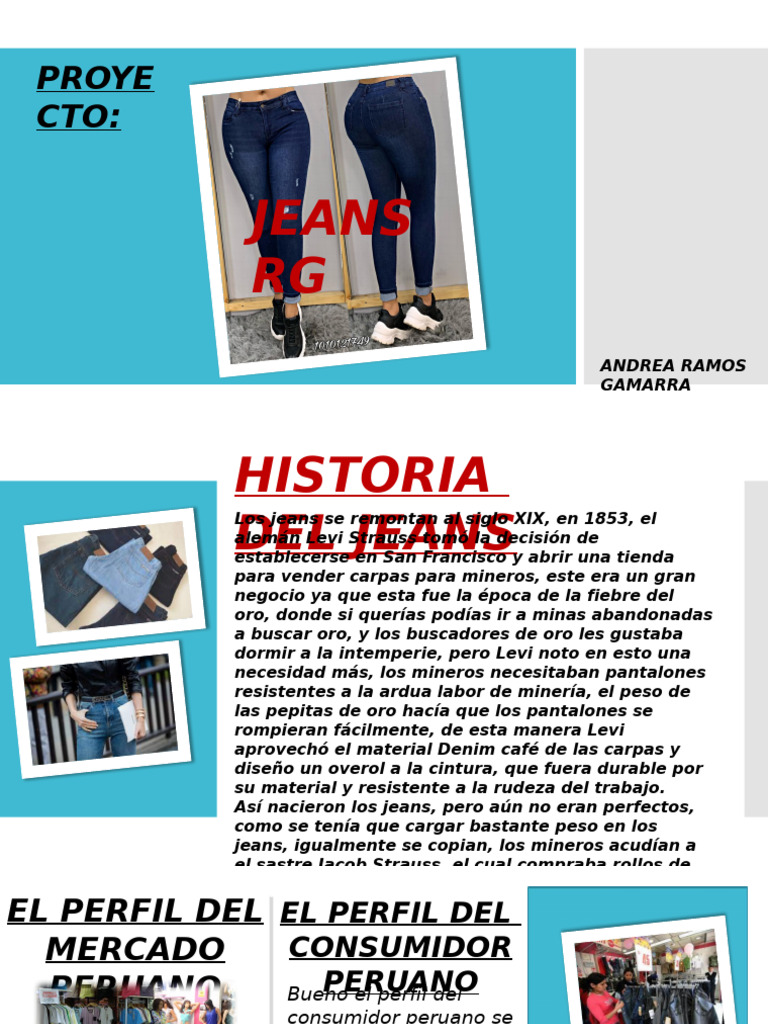 Proyecto de Jeans. | PDF | Pantalones | Ropa