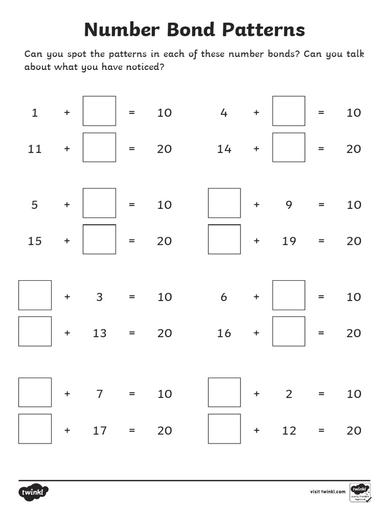Au T N 45361 Addition Facts Patterns Activity Sheet Australian | PDF