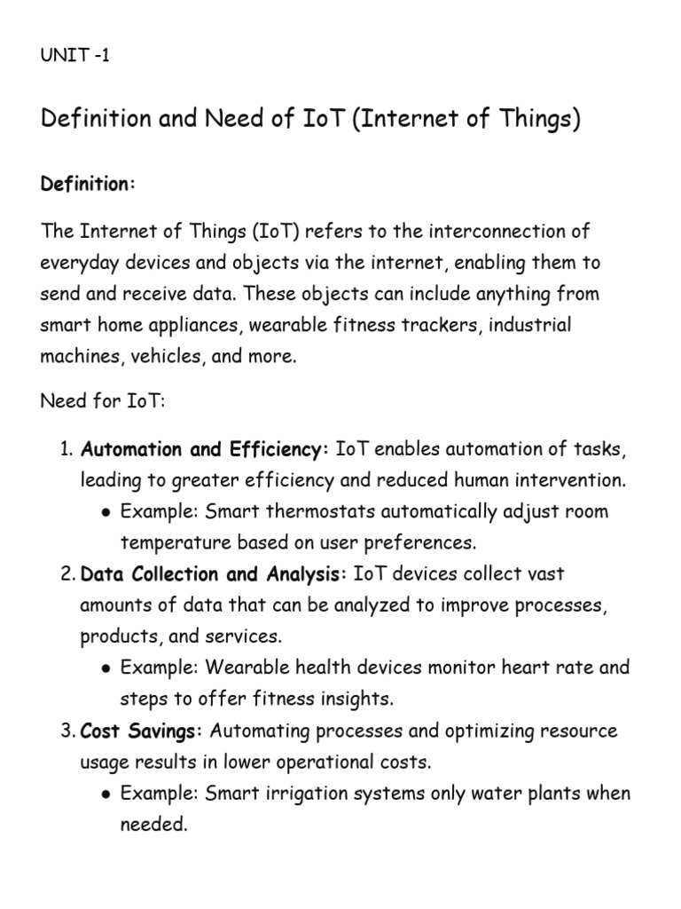 IoT Exam Prep | PDF | Internet Of Things | Computer Network