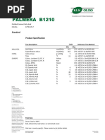 PORAM Standard Specification | PDF | Palm Oil | Liquids