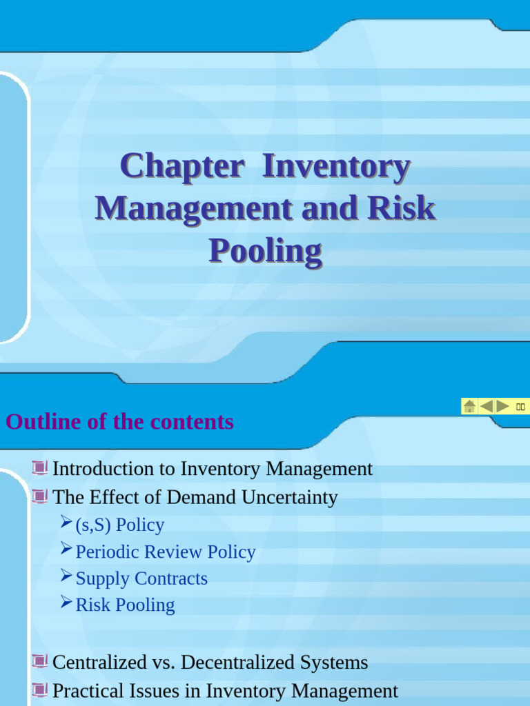 Chapt 5. Inentory Management | PDF | Inventory | Profit (Economics)