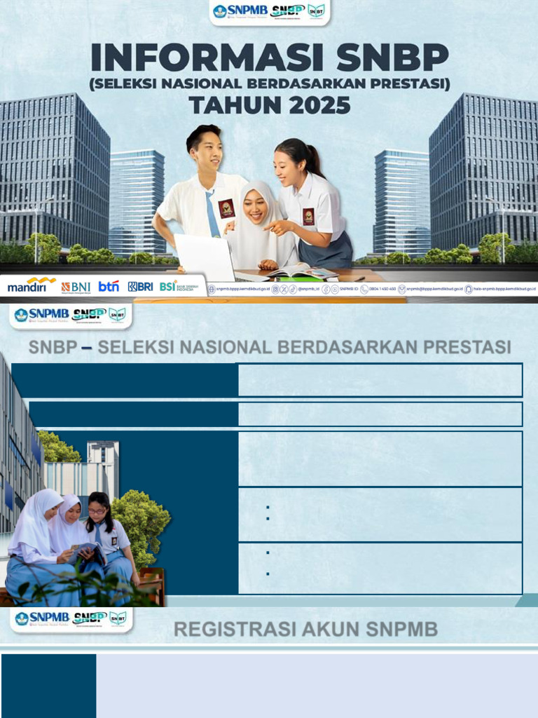 Informasi SNBP 2025 | PDF