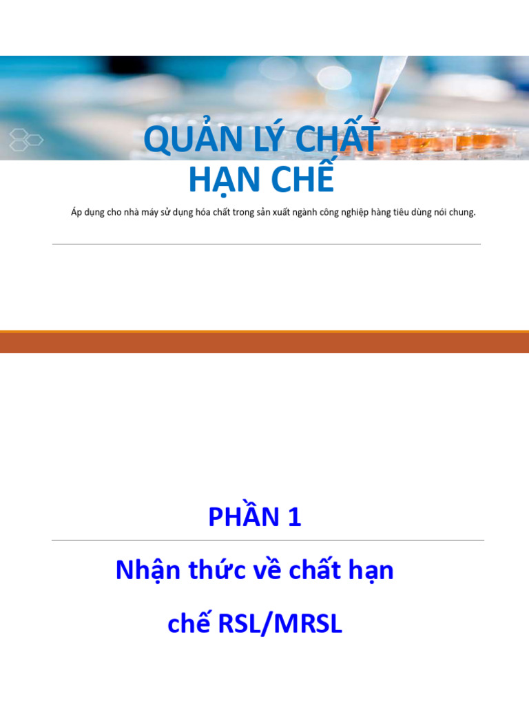 7.16 7.17 RSL - MRSL Awareness Training | PDF