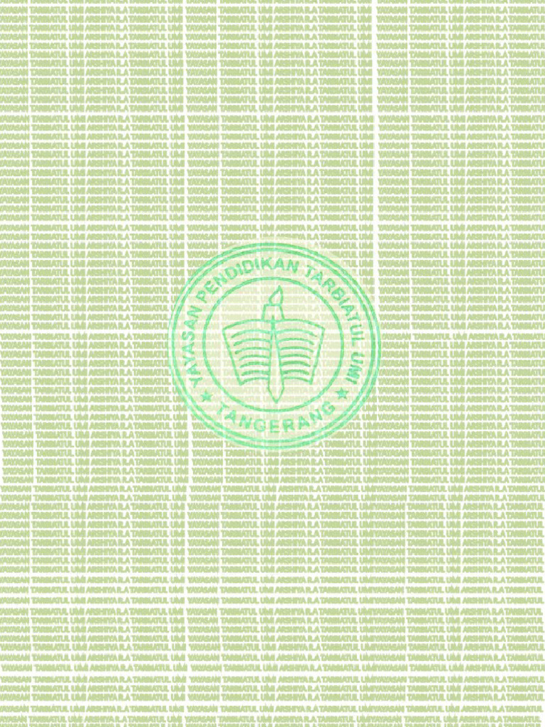 WATERMARK KERTAS RAPOR RA | PDF