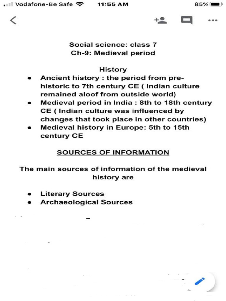 Ch-9 (Medieval Period) Class 7 | PDF