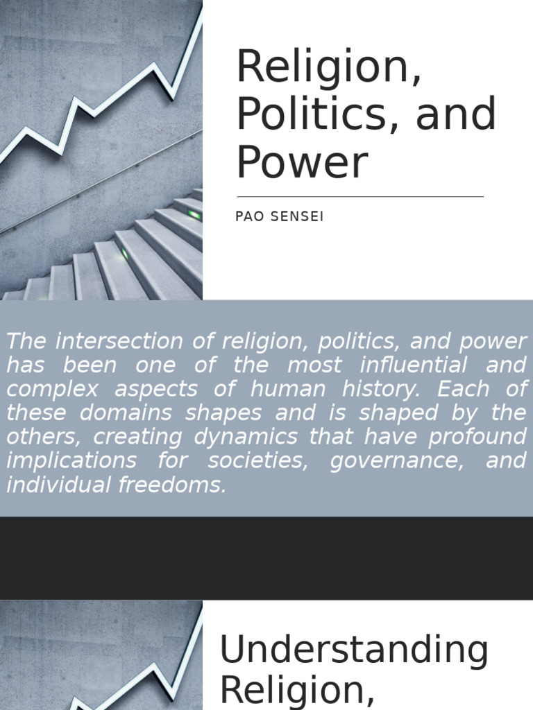 Religion, Politics, and Power Dynamics | PDF | Secularism | Governance