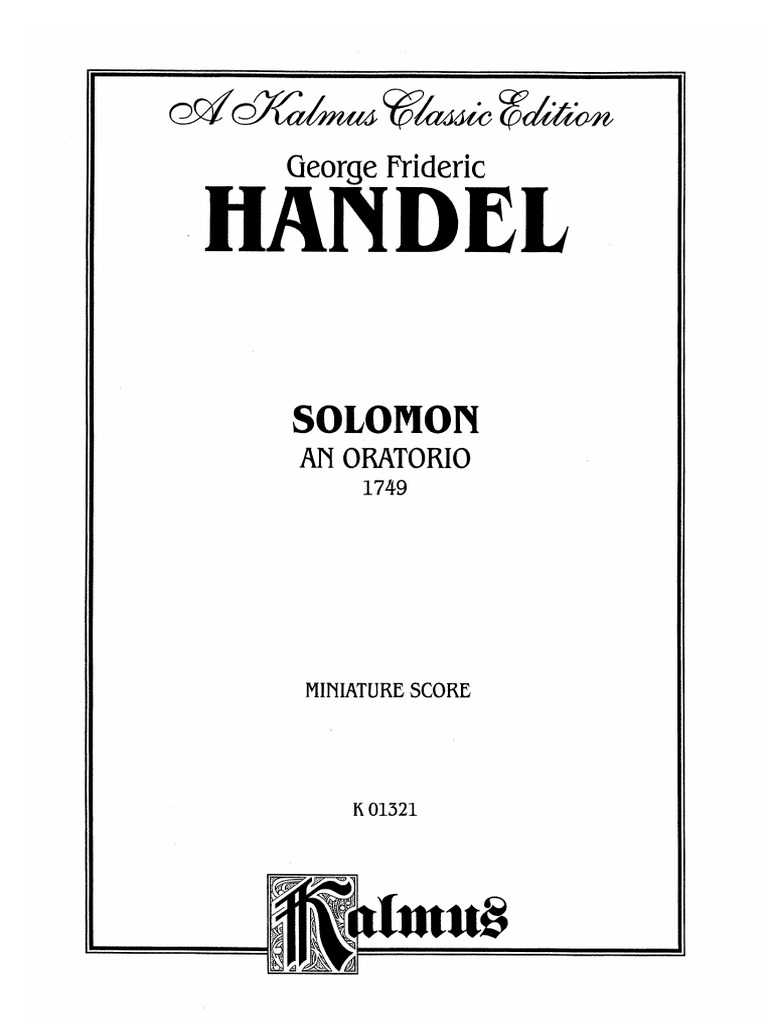 solomon | PDF