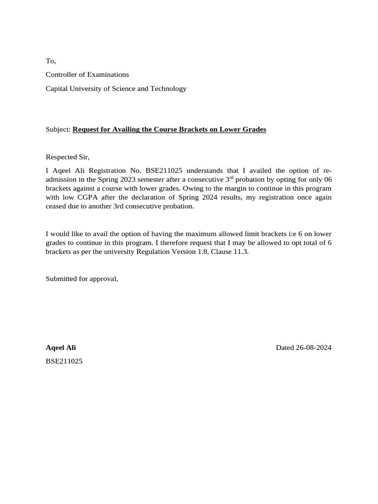 Probation Letters | PDF