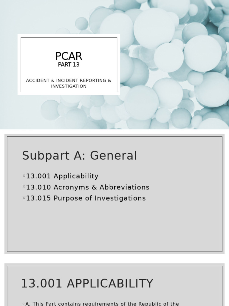 Philippines Aircraft Incident Guide | PDF | Aviation Accidents And ...
