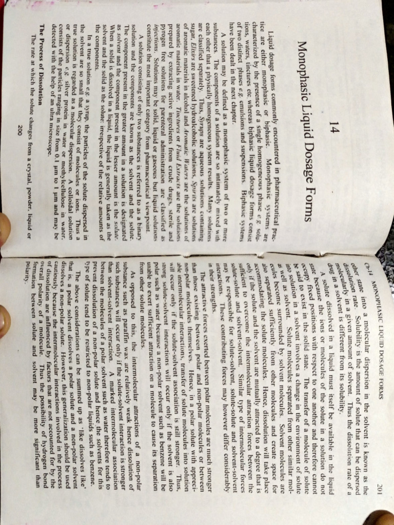 Pharmaceutics Practical 14 | PDF | Chemical Polarity | Solvent