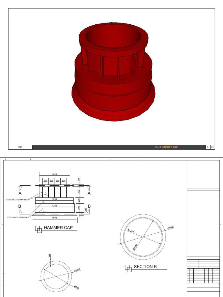 Hammer Cap Sketch | PDF