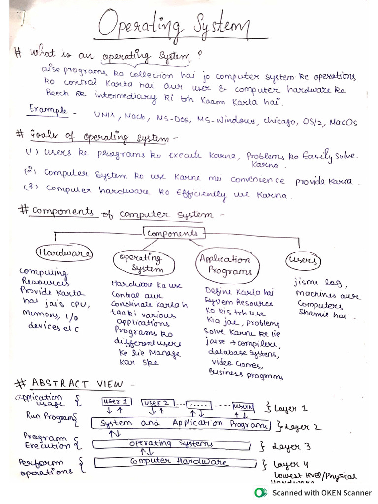 Operating System | PDF