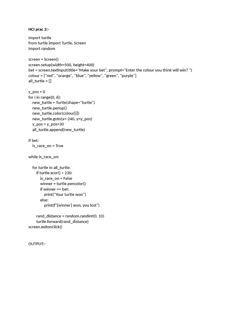 HCI prac 2 (1) | PDF