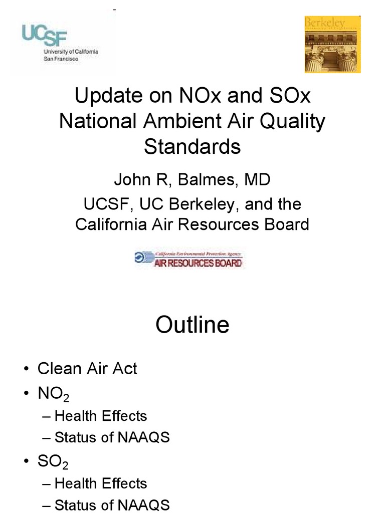 NOx and SOx Effects | PDF | Nitrogen Dioxide | Air Pollution