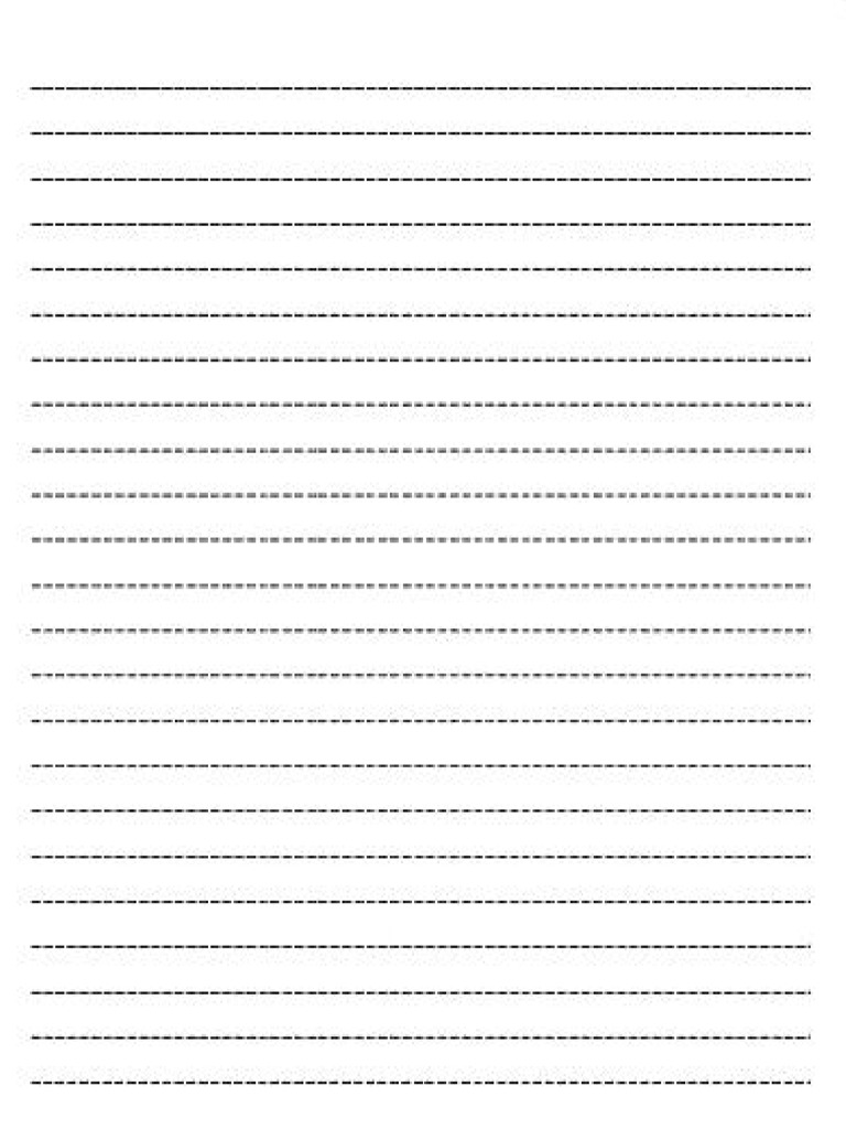 White Ruled Paper | PDF