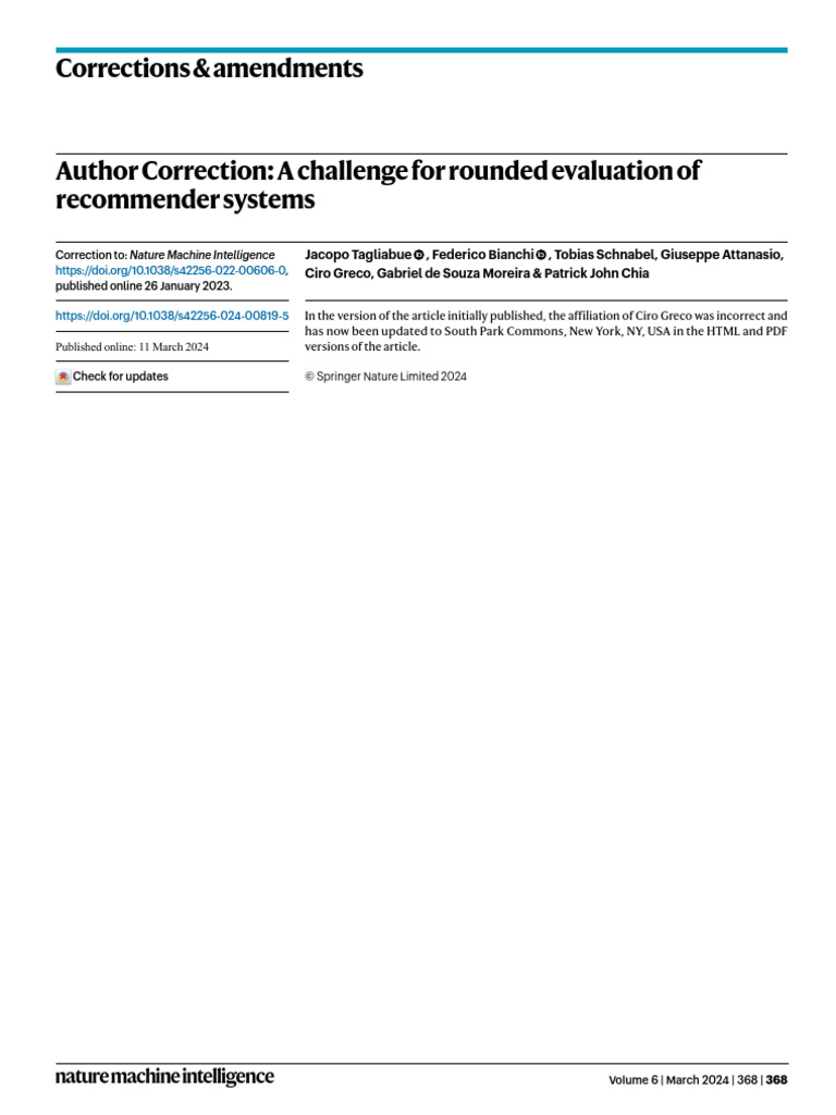 Author Correction_ A challenge for rounded evaluation of recommender ...