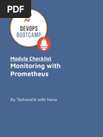 Prometheus Monitoring Module Checklist | PDF | System Software ...