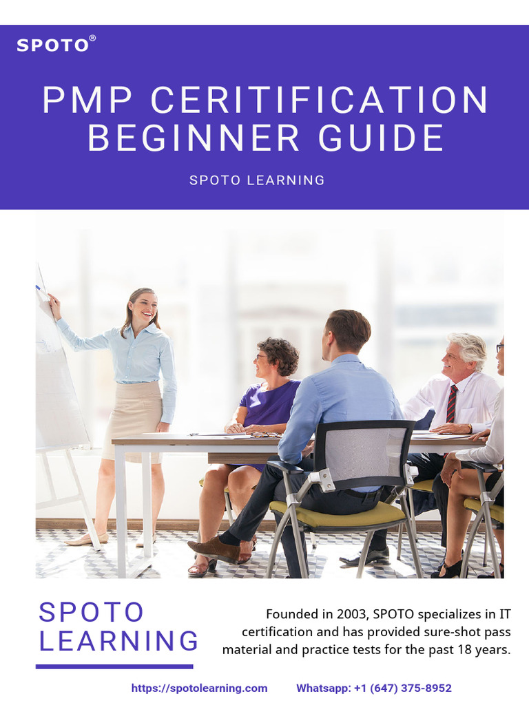 PMP Certification Beginner Guide | PDF | Project Management Professional | Cisco Certifications