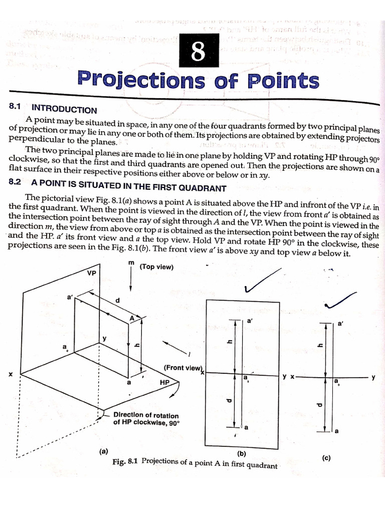 8 Projection of points | PDF