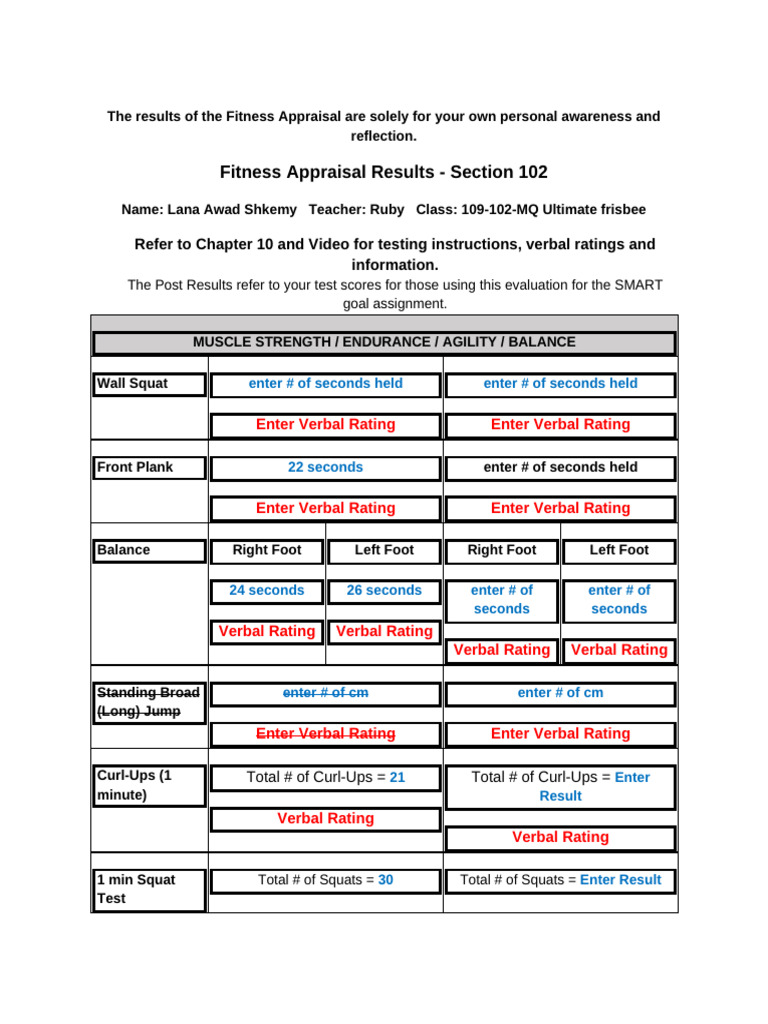 cca82f8ed00ea8fe9deb5bc215b7ace6 | PDF | Physical Fitness | Goal