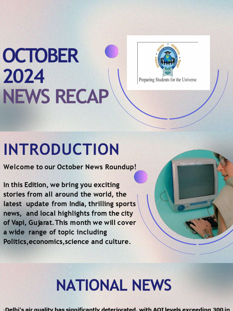 October Month News Report-2 | PDF | Economies