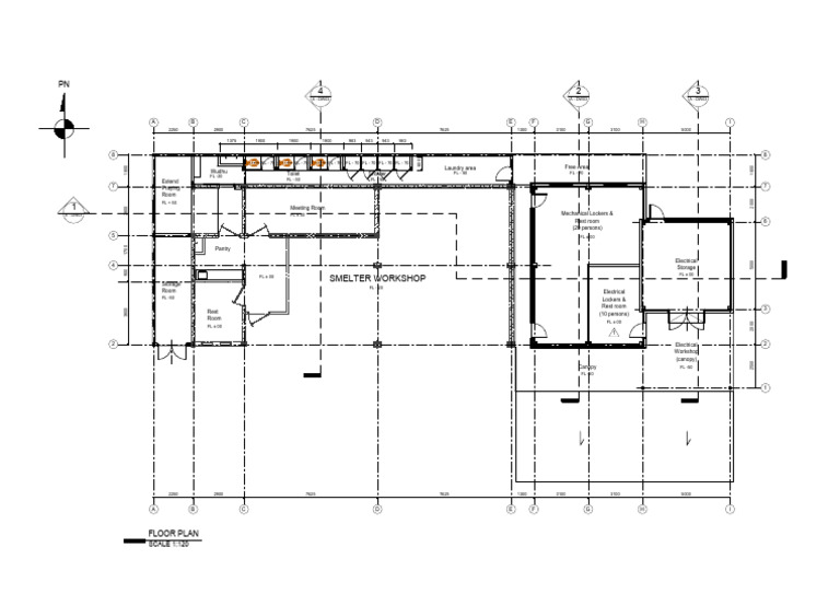 A001 - Floor Plan Renov - Workshop | PDF | Hygiene