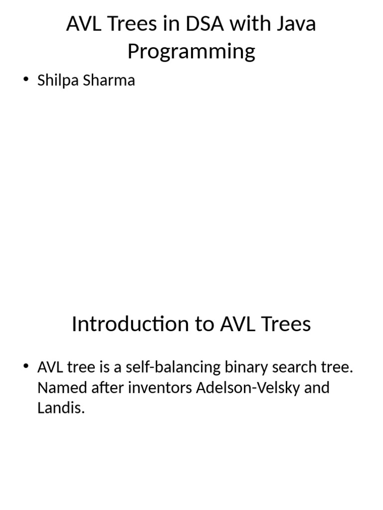 AVL_Trees_DSA_Java | PDF AVL_Trees_DSA_Java | PDF