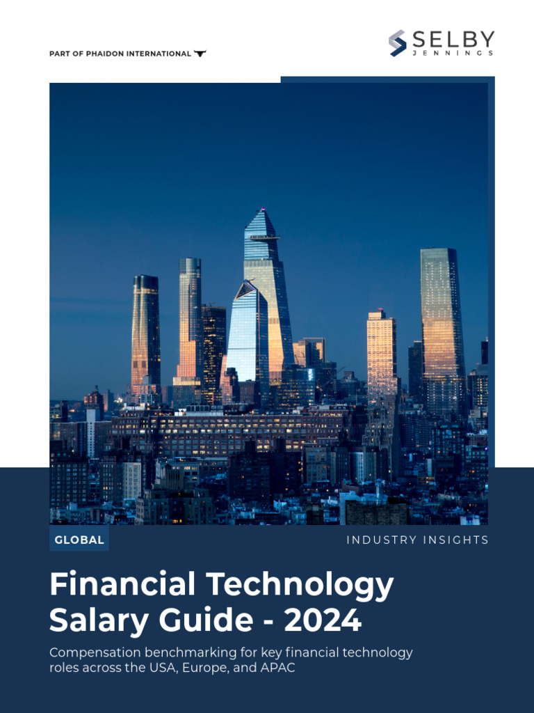 2024 Financial Technology Salary Guide | PDF | Salary | Hedge Fund