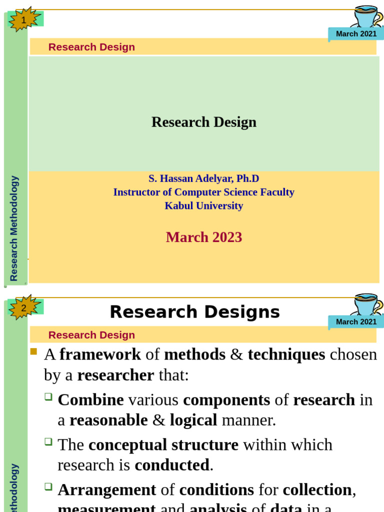 Chapter 3 Research Design | PDF | Methodology | Quantitative Research