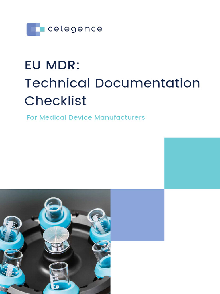 EU MDR Technical Documentation Checklist Celegence | PDF | Verification ...