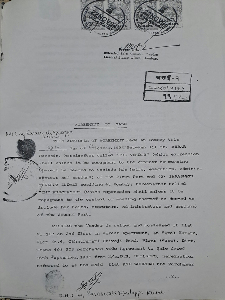 Home Agreement | PDF