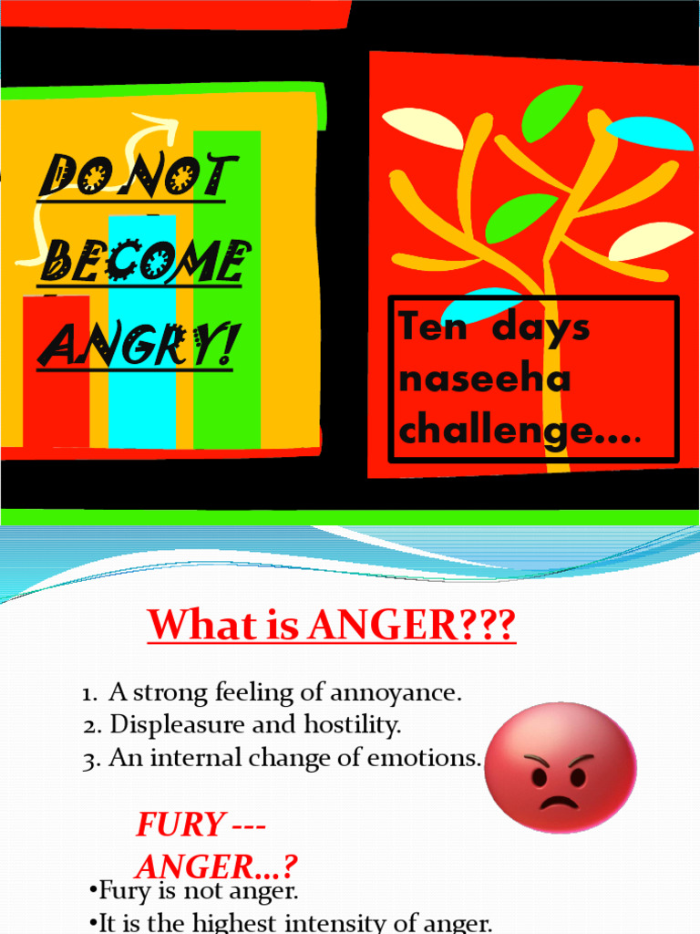 Angry | PDF | Anger | Ummah