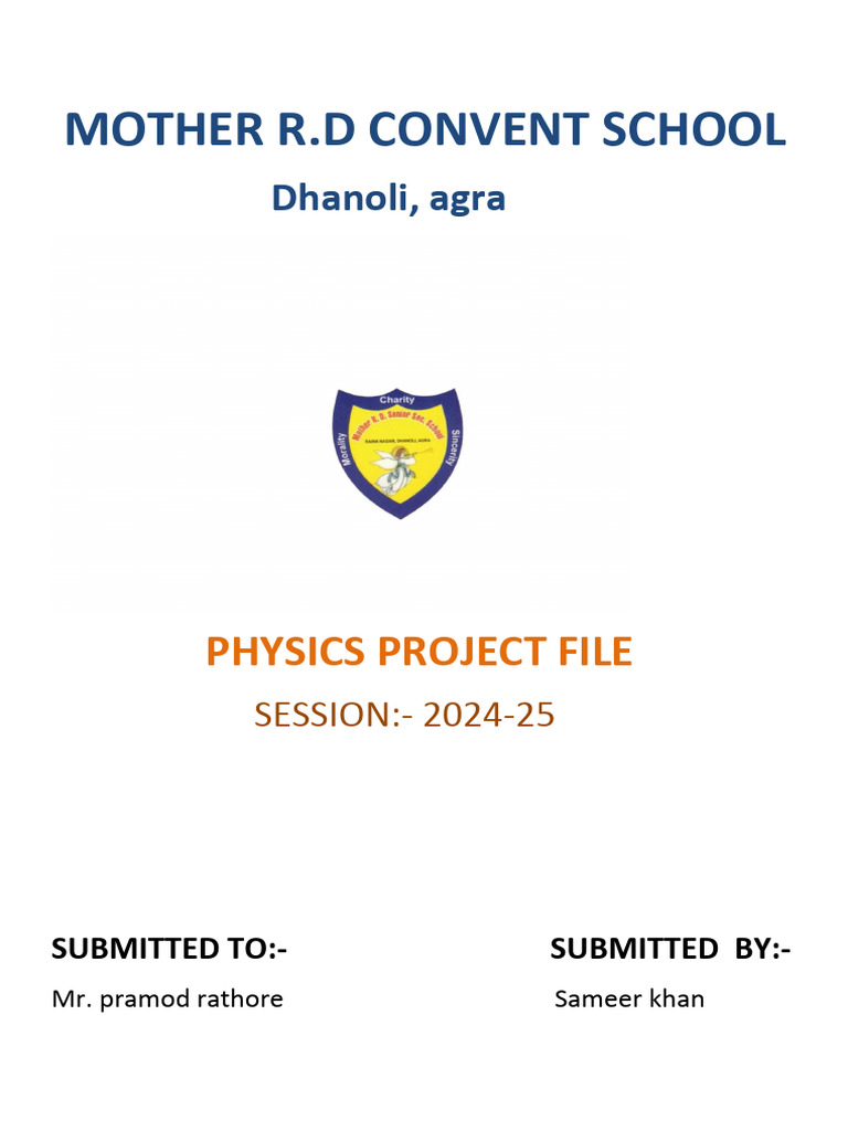 Physics Front Page | PDF