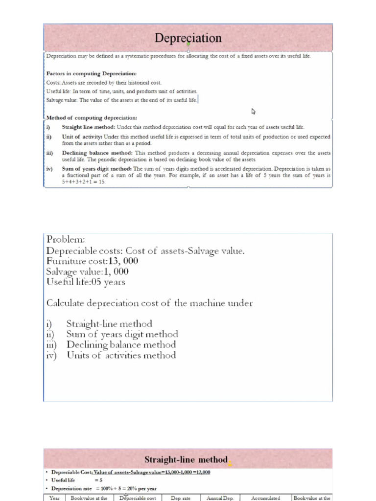 Depreciation | PDF