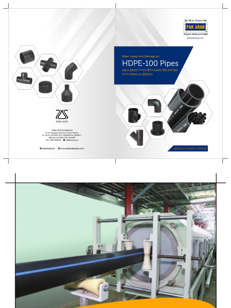 Pakarab-HDPE Pipes & Fittings | PDF