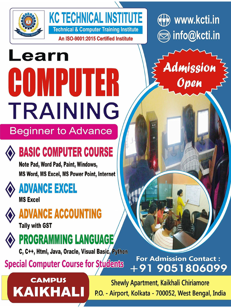 Computer Training Course | PDF