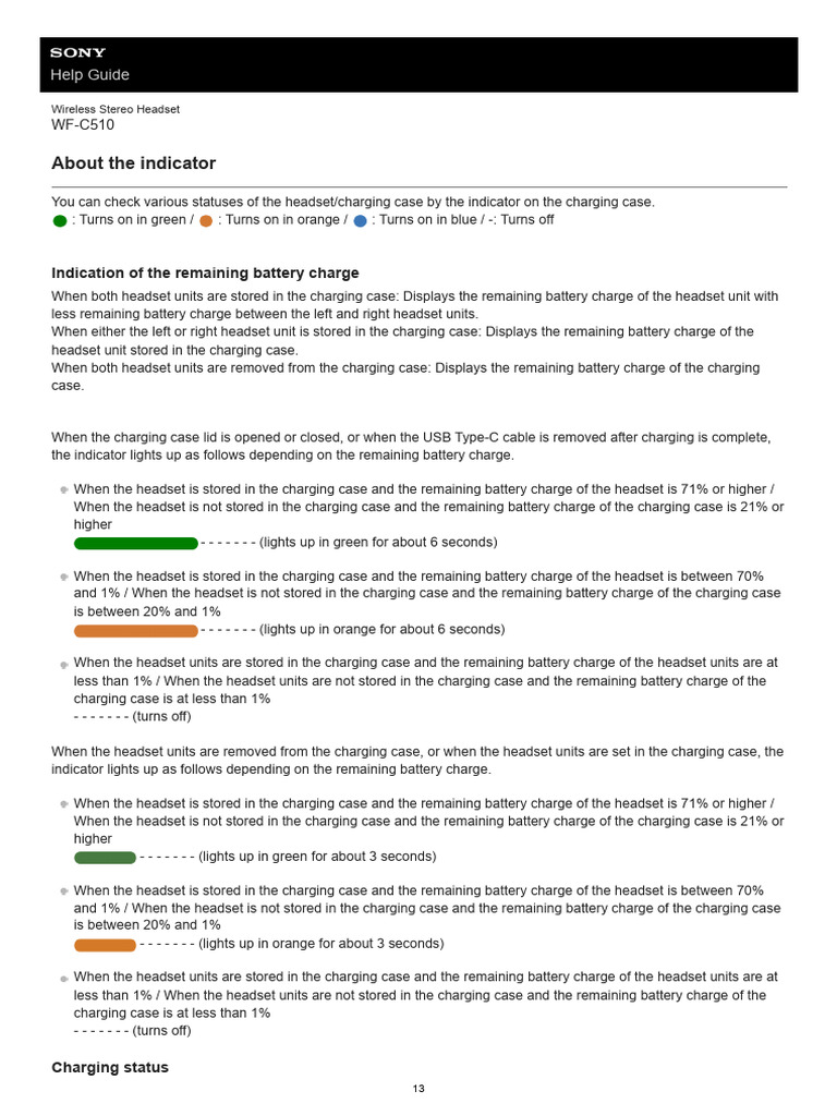 Sony WF-C510 Earbuds-13-14 | PDF | Consumer Electronics | Computing