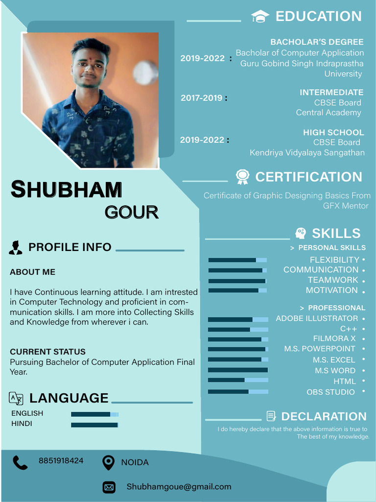 Shubham CV | PDF