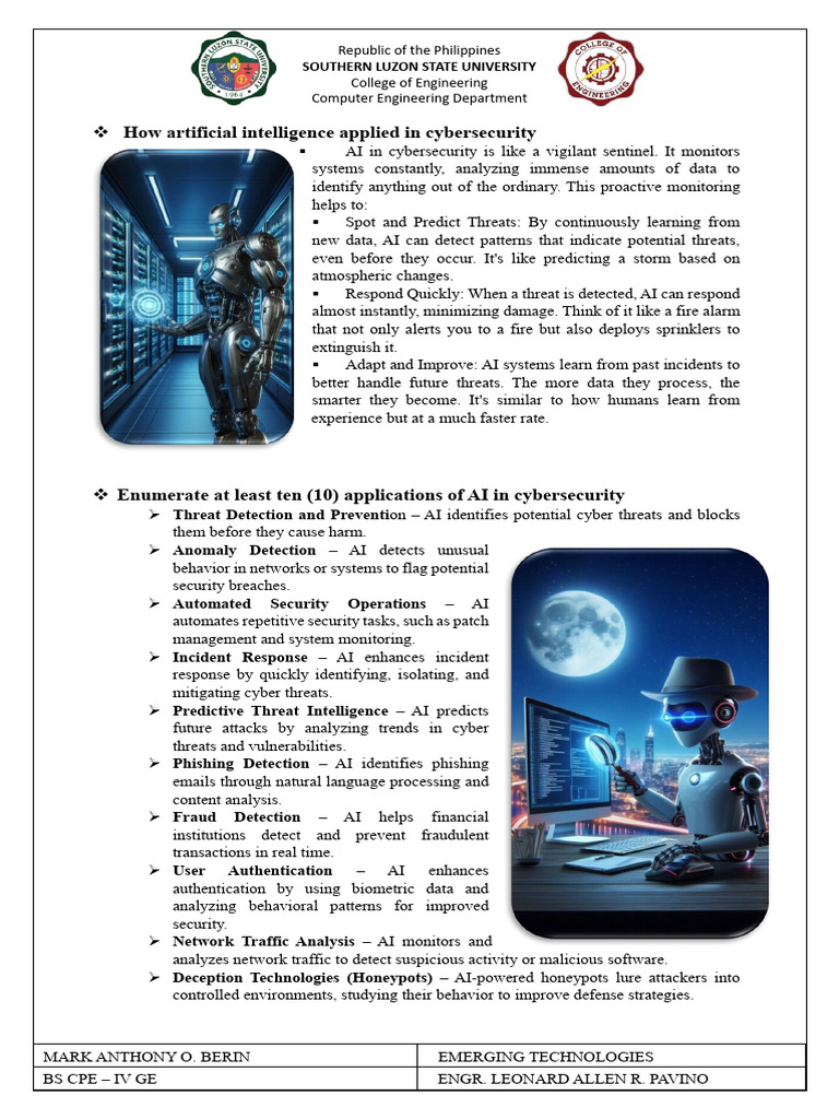 Emerging Technologies Assignment 2 Pdf Security Computer Security