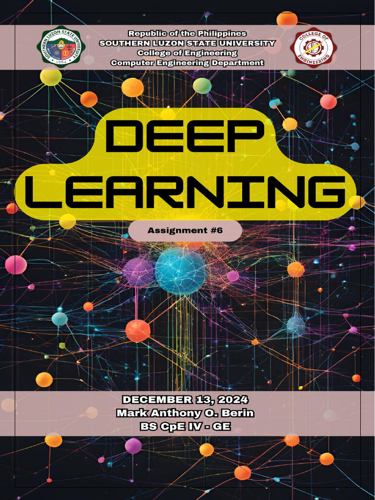 Emerging Technologies Assignment 6 | PDF | Machine Learning | Deep Learning